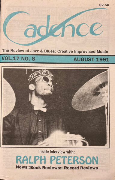 MAGAZINE - RALPH PETERSON - AUGUST 1991 - CADENCE back issue – CadNor LTD