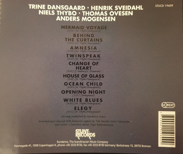 TRINE DANSGAARD - JUEZ: HOUSE OF GLASS - STUNT - 19609 - CD – CadNor LTD