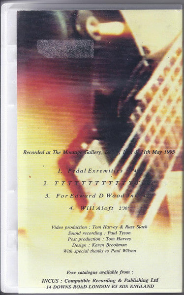 DEREK BAILEY (electric guitar) - WILL GAINES (dance) - WILL - INCUS ...