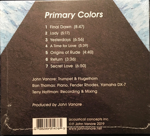 JOHN VANORE - PRIMARY COLORS - w/Ron Thomas - Terry Hoffman - ACOUSTIC ...